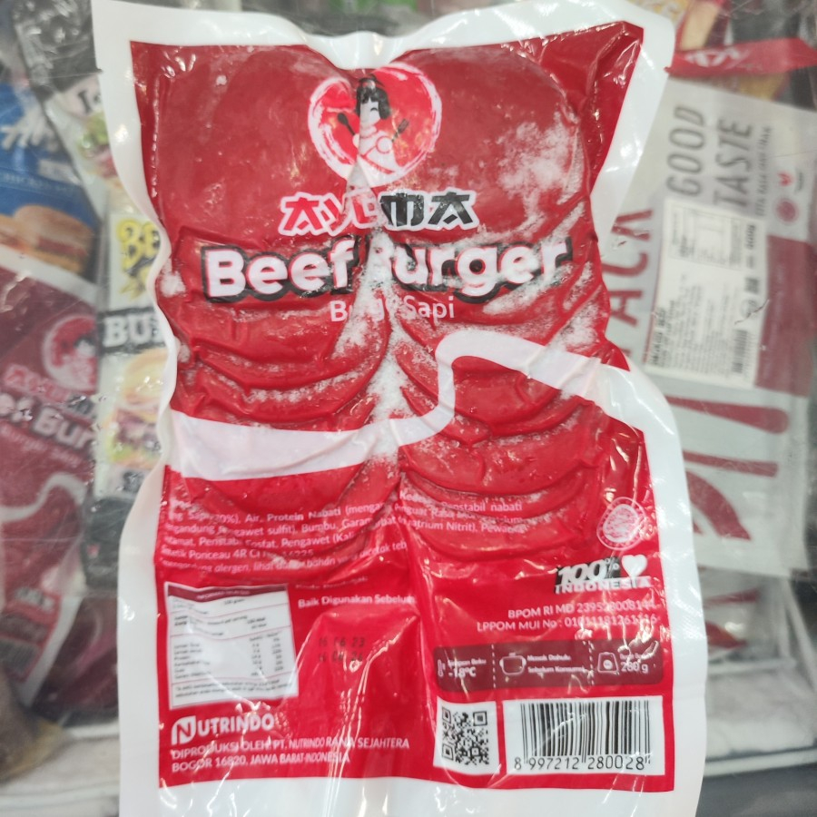 Jual Ayoma beef burger isi 20 280 gr | Shopee Indonesia