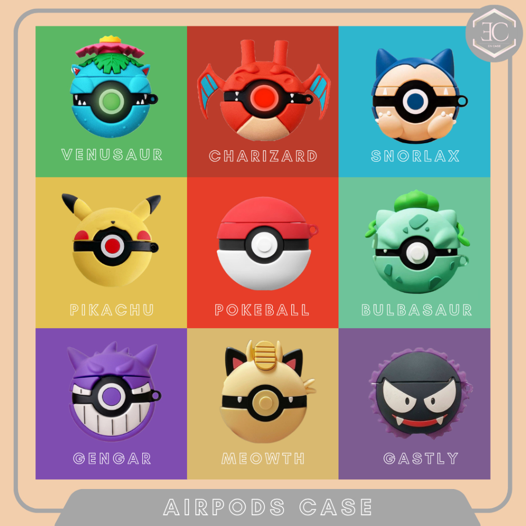 Jual Casing Pokemon Softcase for Airpods 1 2 3 Pro Case Pikachu for ...