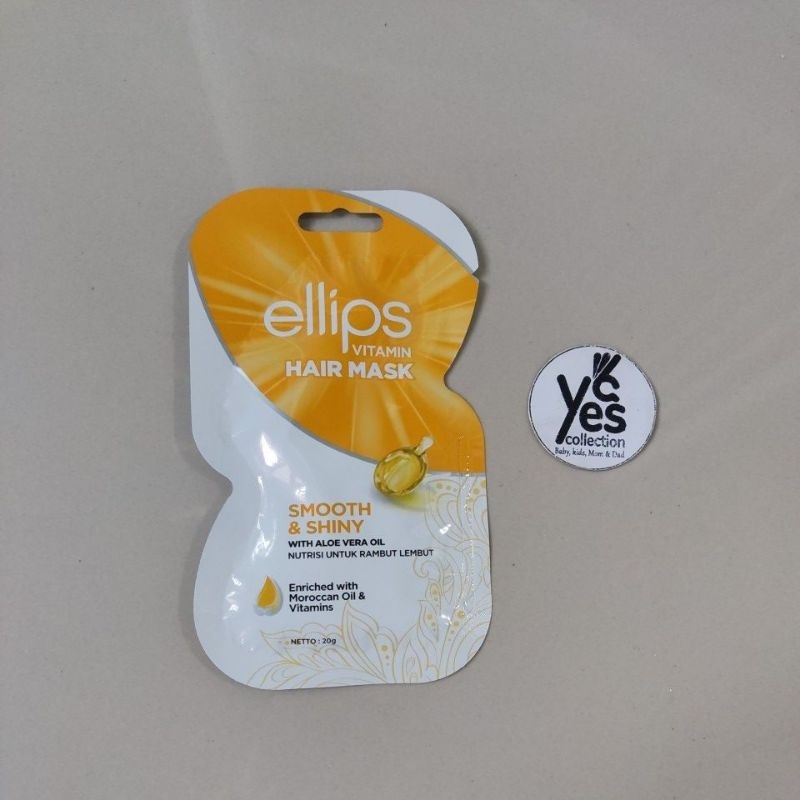 Jual Ellips vitamin hair mask elips masker rambut bervolume rusak ...