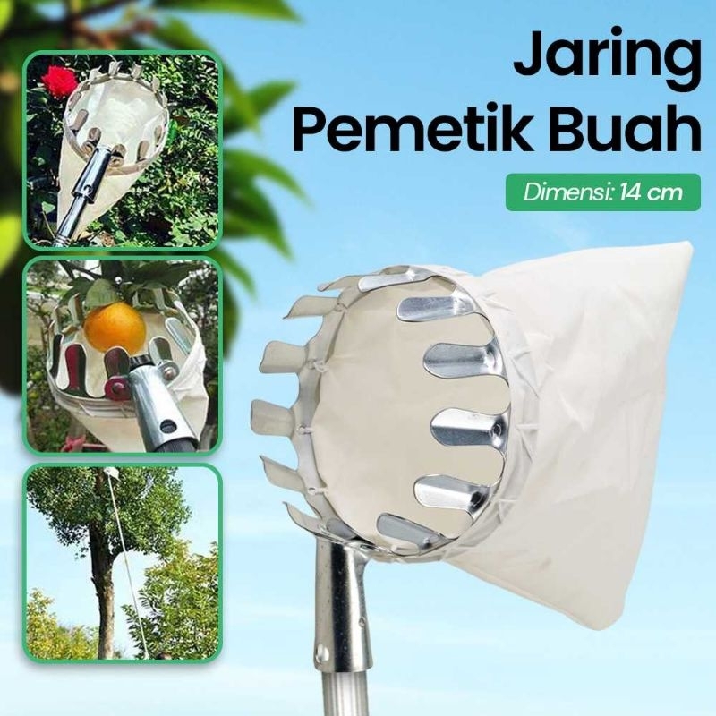 Jual ALAT PETIK BUAH JARING NET PEMETIK BUAH TEMPAT PENGAMBIL BUAH DARI ...
