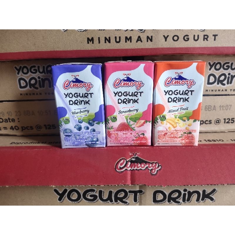 Jual cimory yogurt drink 125ml x 20pcs | Shopee Indonesia