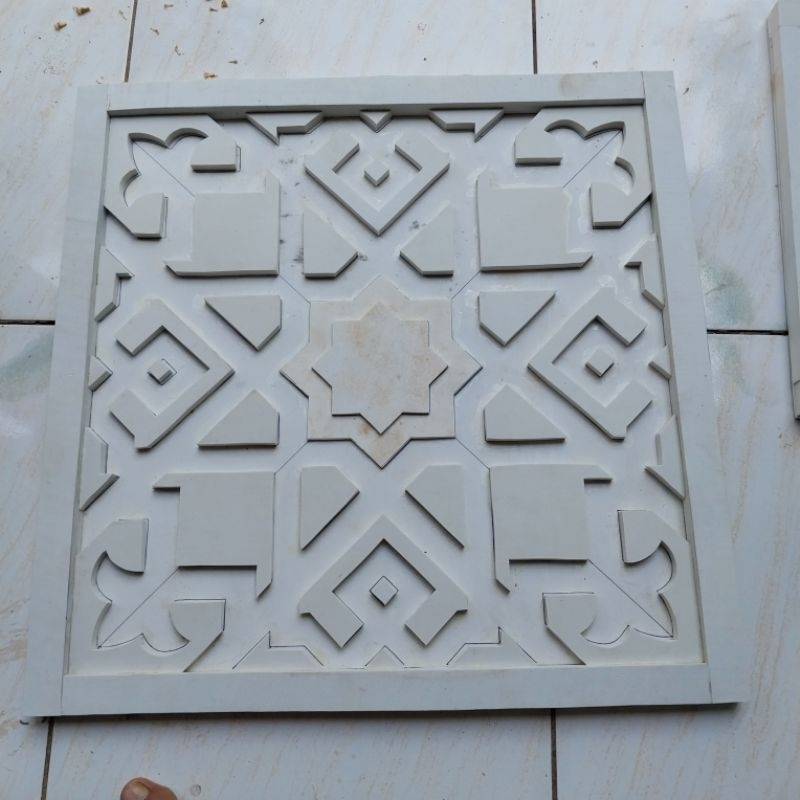 Jual Cetakan Panel dinding relief Ornamen masif 50x50 | Shopee Indonesia
