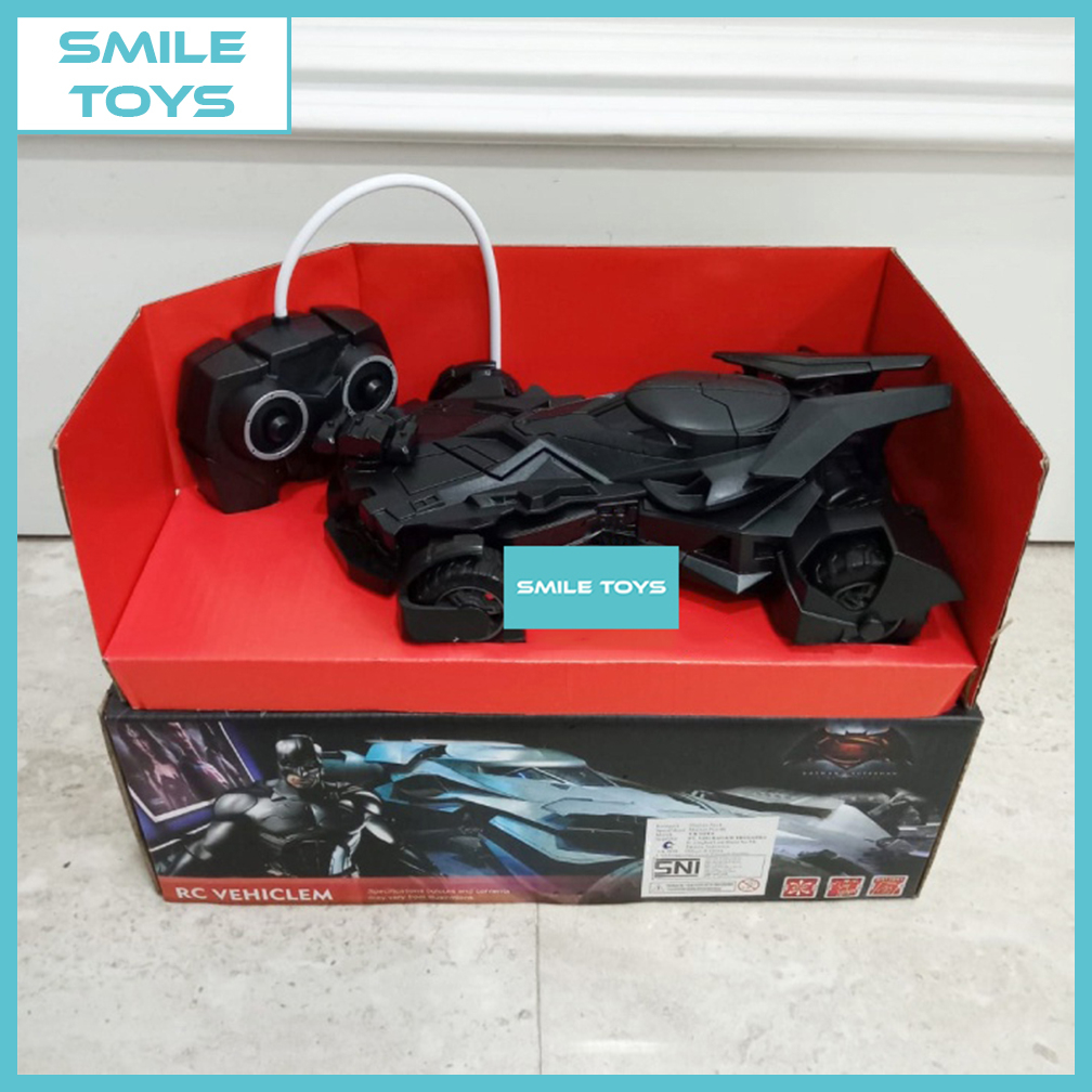 Jual Smile - Mainan Anak Mobil RC Vehiclem - Mobil Batman Hitam ...
