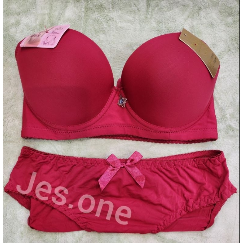 Jual Tally 2206 Bra Set Berkawat Busa Sedang 3/4 Cup B-C Kait 3 ...