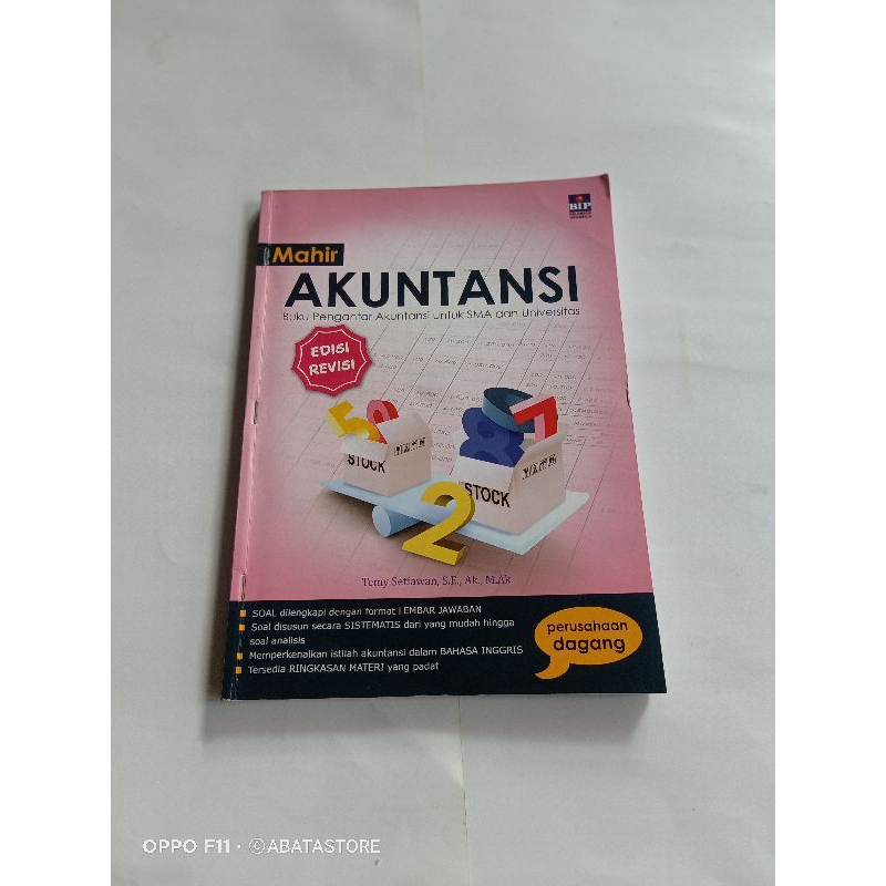 Jual BUKU MAHIR AKUNTANSI EDISI REVISI PERUSAHAAN DAGANG TEMY SETIAWAN ...