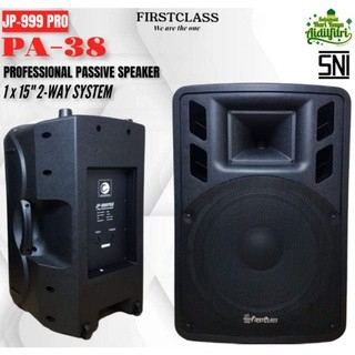 Jual 1Set Speaker Pasif Firstclass PA 38 | speaker pasif 15 inch passive spiker 2 way system ...