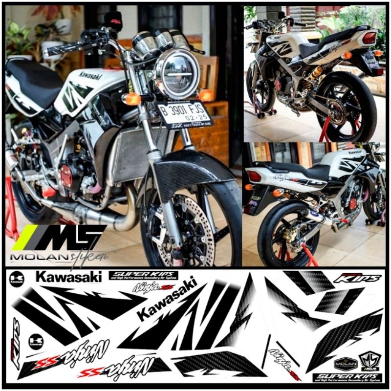 Jual Decal Sticker Striping Variasi Ninja SS 150 SE Special Limited ...