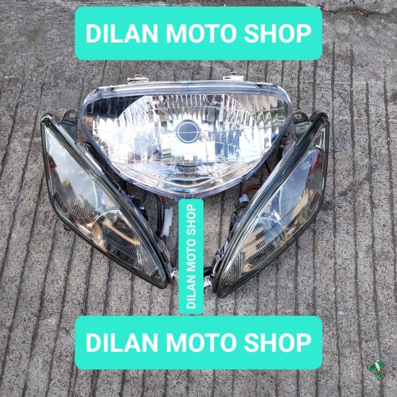 Jual Refektor lampu depan mio Set Sen Mio Model Mx Sen smoke Mio lama ...