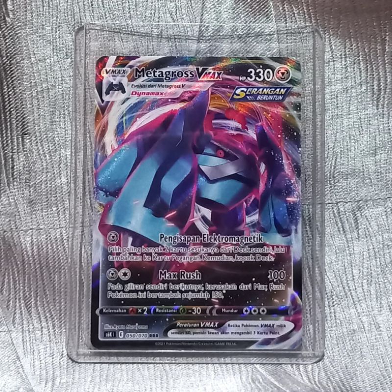 Jual Metagross Vmax s6K- RRR 050/070 Kartu Pokemon (ID) | Shopee Indonesia