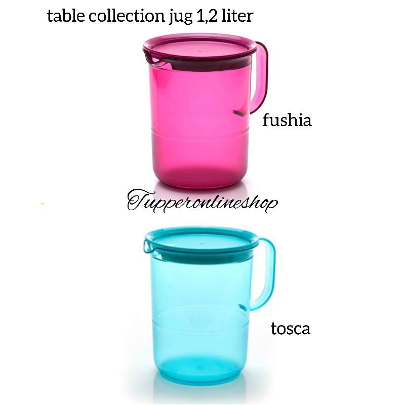 Jual Table collection jug tupperware / teko tupperware kristal | Shopee ...