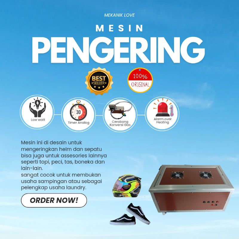 Jual Pengering Helm Gas | Shopee Indonesia