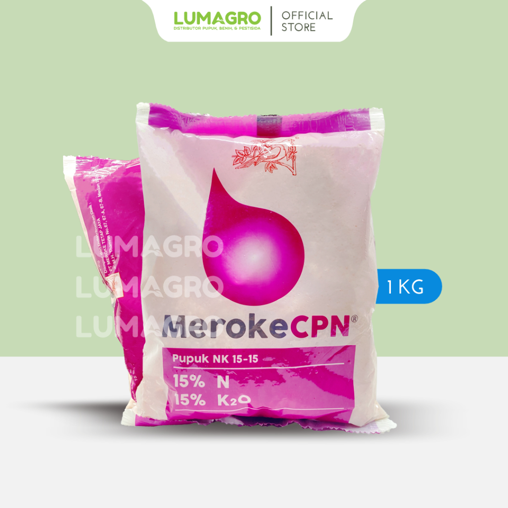 Jual Pupuk Meroke CPN 1kg Mempercepat Proses Pertumbuhan Daun Batang ...