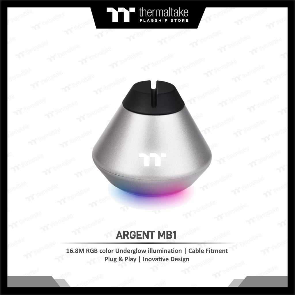 Jual Thermaltake ARGENT MB1 RGB Mouse Bungee GEA-MB1-MSBSIL-01 | Shopee ...