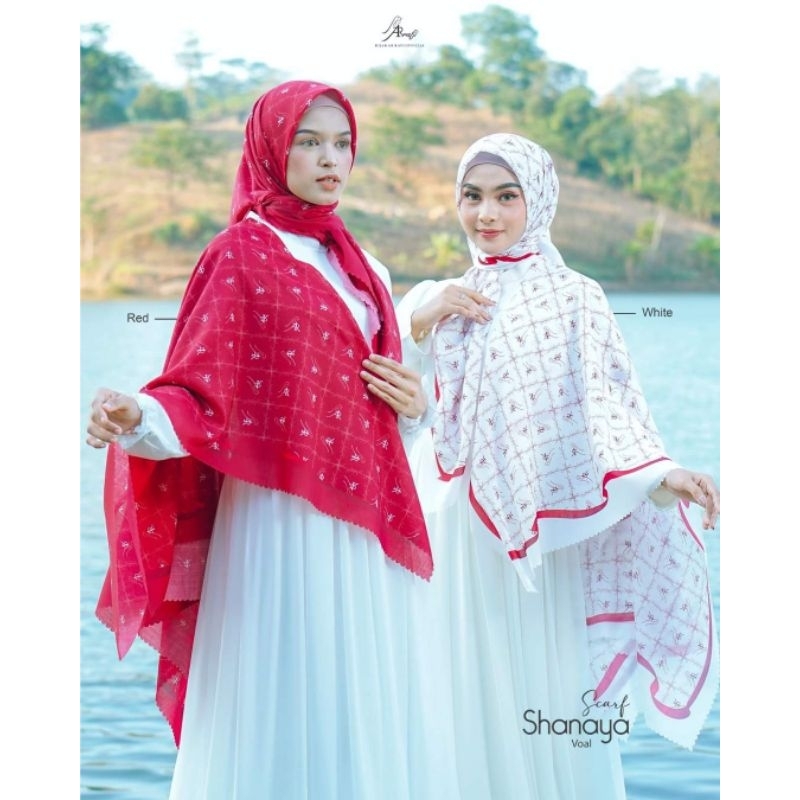 Jual Shanaya Scarf Hijab Kemerdekaan RI 17 Agustus Merah Putih by Ar ...