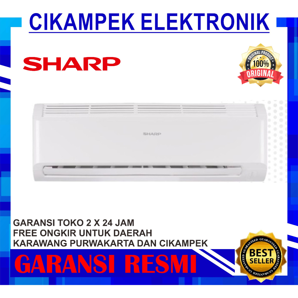 Jual AC SHARP AH-A5BEY 0.5 LOW WATT 5 BEY 1/2 PK A5BEY | Shopee Indonesia