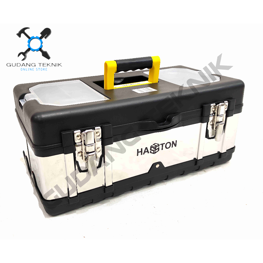 Jual Toolbox 20" Steinless Kotak Perkakas 4481-021 HASSTON PROHEX ...