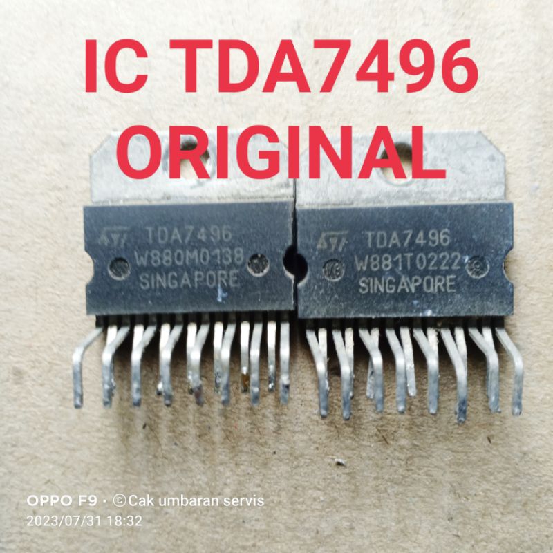 Jual IC AUDIO TDA 7496 CABUTAN ORIGINAL | Shopee Indonesia