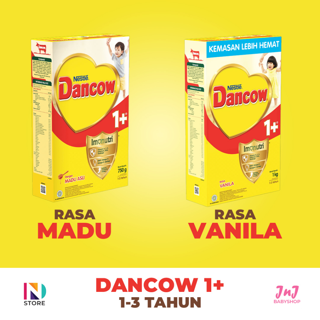 Jual Dancow 1+ Madu Vanila 1Kg Kemasan Baru | Shopee Indonesia