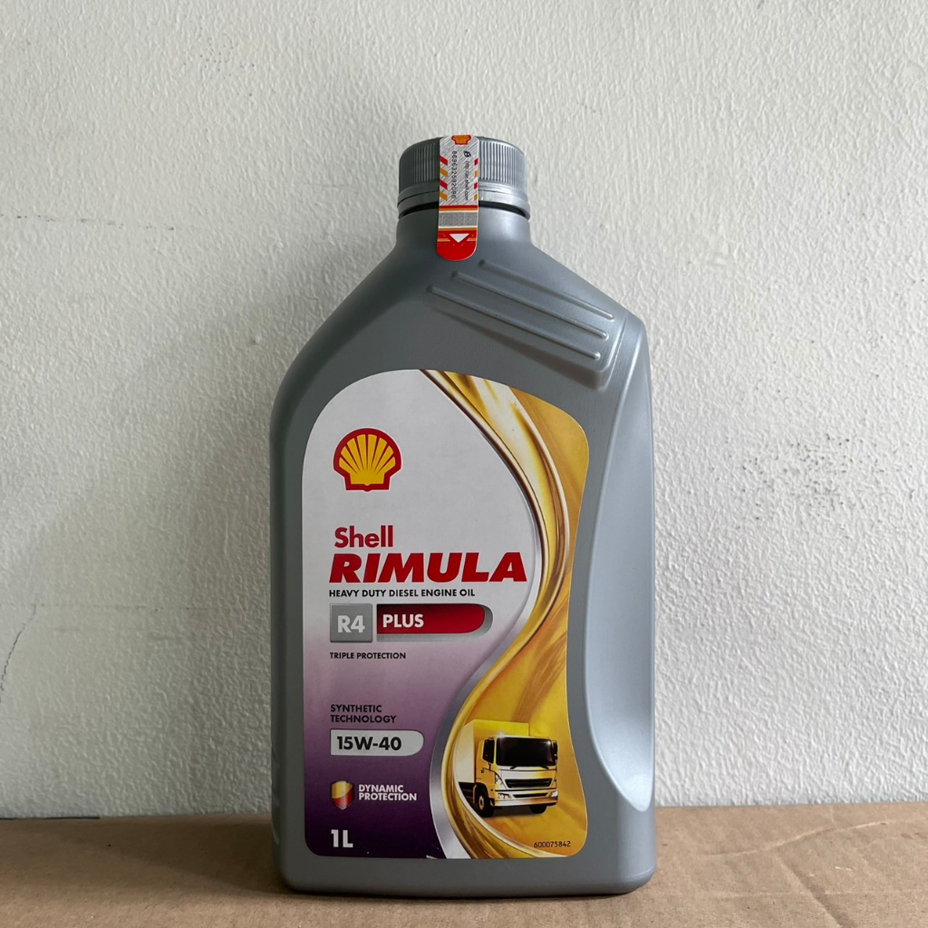 Jual SHELL RIMULA R4X ( R4 PLUS ) SAE 15W-40 1L | ORIGINAL | Shopee ...