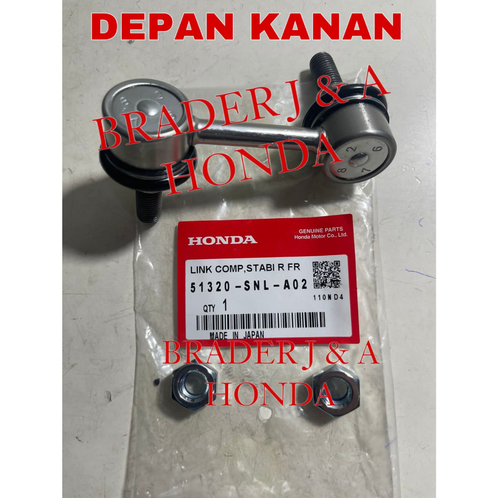 Jual LINK STABIL BESI STABILIZER DEPAN BELAKANG CIVIC FD1 1800 2000 CC ...
