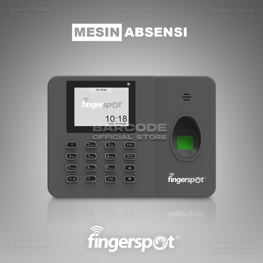 Jual Fingerspot Revo W-202BNC Mesin Absensi Access Control Fingerprint ...