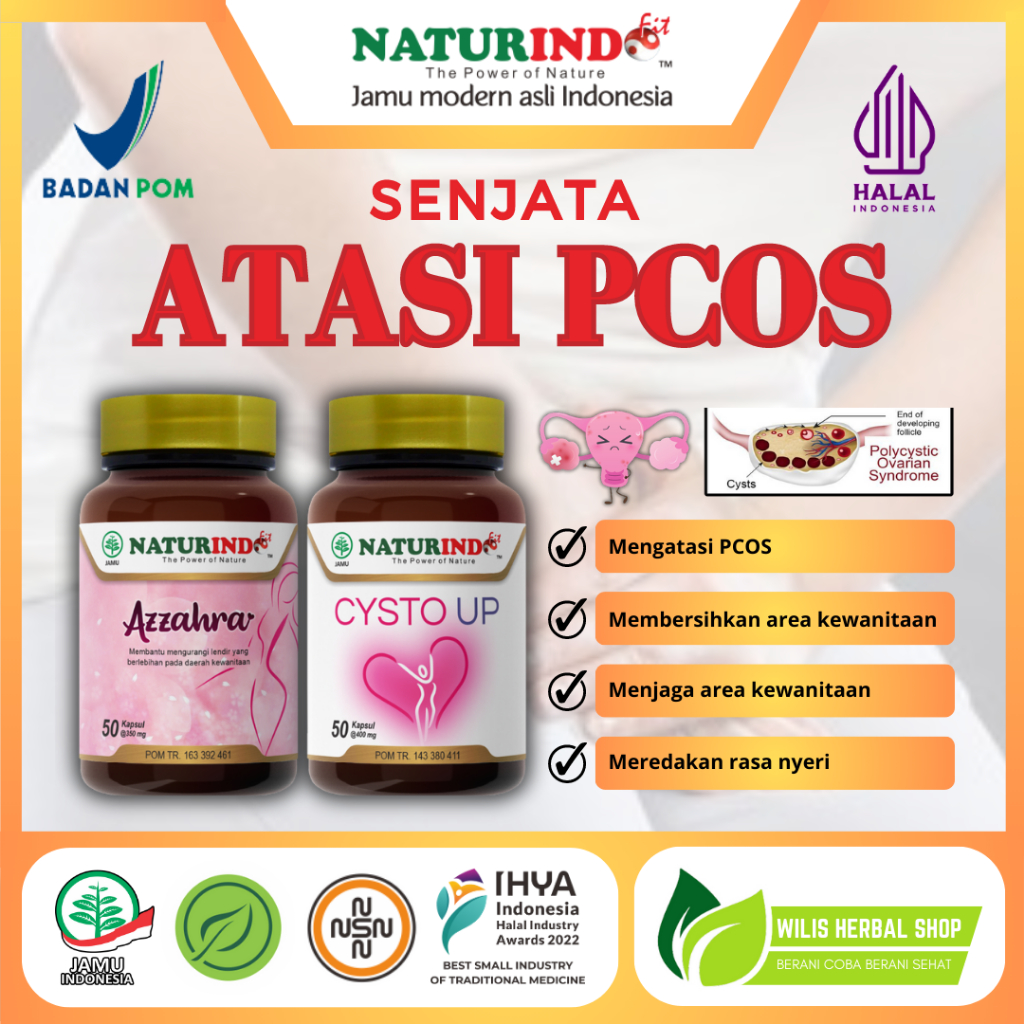 Jual Obat Herbal Sakit Kista dan Miom PCOS Polycystic Ovarium Syndrome ...