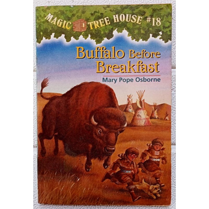 Jual Magic Tree House #18 : Buffalo Before Breakfast (Ori, Bekas ...
