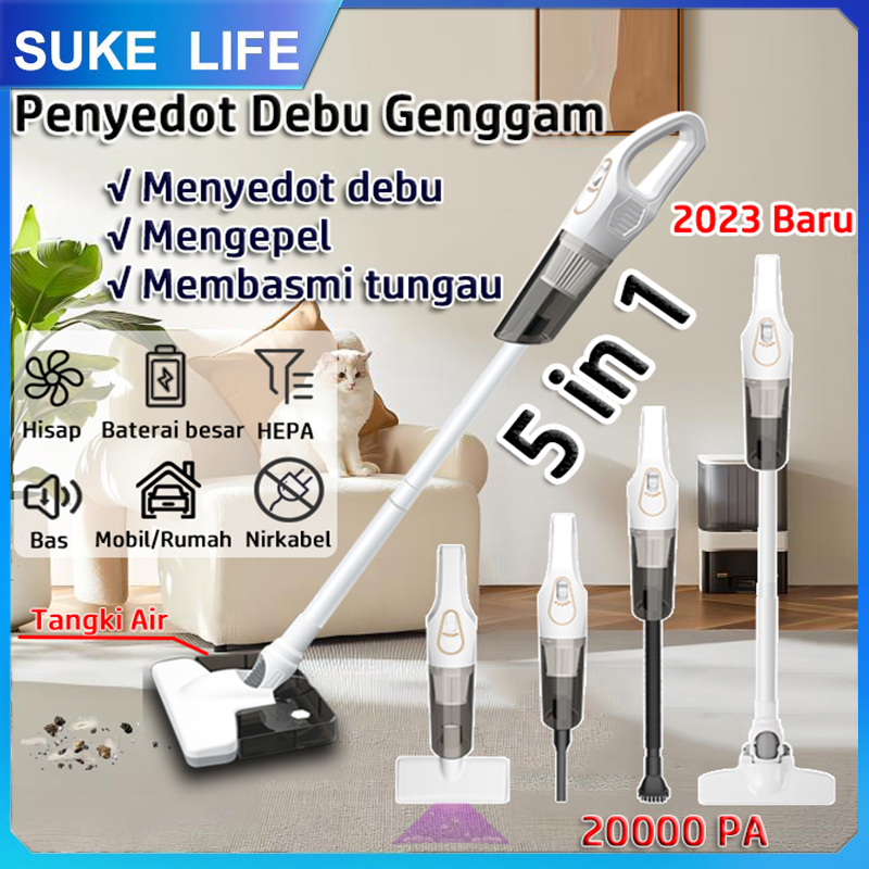 Jual [Populer]Vacuum 5 IN 1 Cleaner Handheld Portable Strong penyedot ...