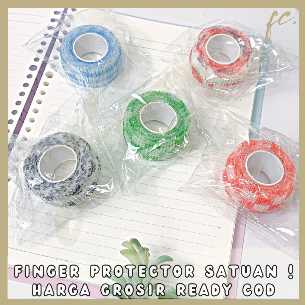 Jual [PLASTIK PER 1 ROLL] Finger Protector Tape / Pelindung Jari ...