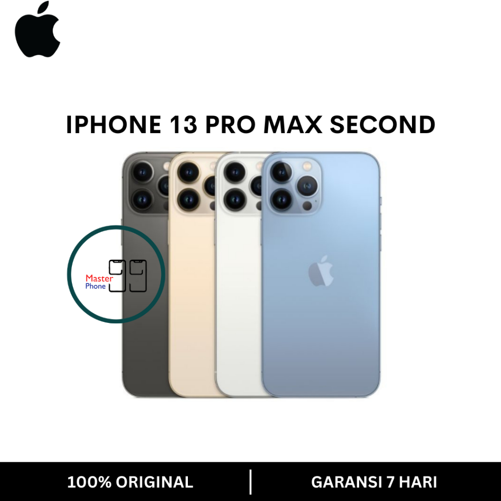 Jual IPHONE 13 PROMAX SECOND FULLSET ALL OPERATOR | Shopee Indonesia