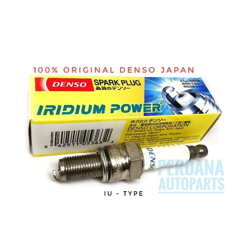 Jual Busi DENSO Iridium Power IU24 / IU24A Original Made in Japan ...