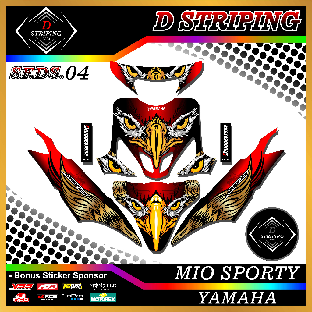 Jual Stiker Decal Full Body MIO SPORTY - Decal Full Body Motor Yamaha ...