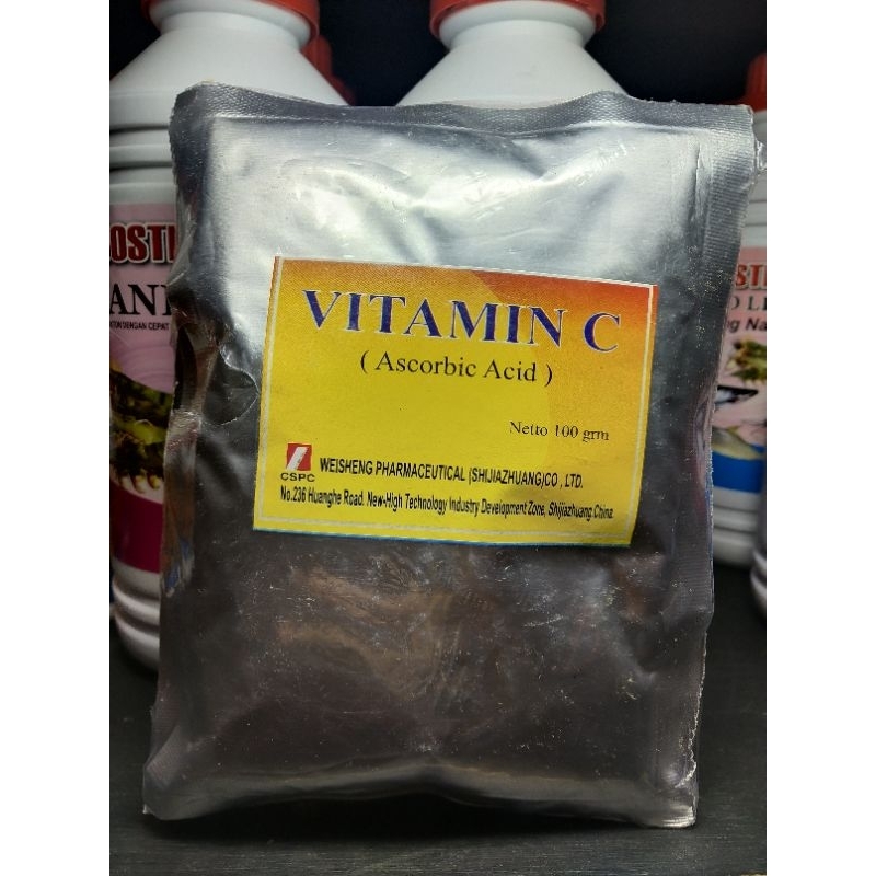 Jual Vitamin C Obat Vitamin Ikan Burung dan Unggas 100 gram | Shopee ... Jual Vitamin C Obat Vitamin Ikan Burung dan Unggas 100 gram | Shopee ...