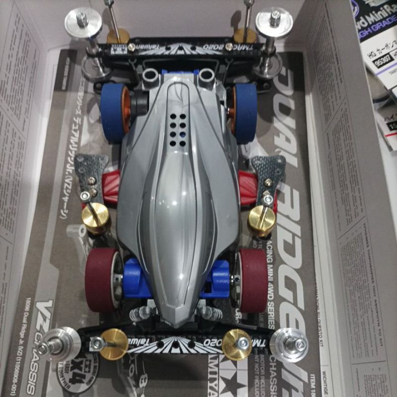 Jual Tamiya RTR side damper S2 carbon regulasi IDC | Shopee Indonesia