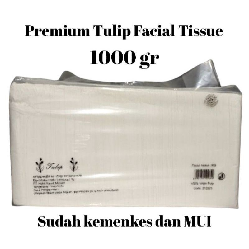 Jual TISSUE TISU TULIP LEMBUT 1 KG 1000 LEMBAR | Shopee Indonesia