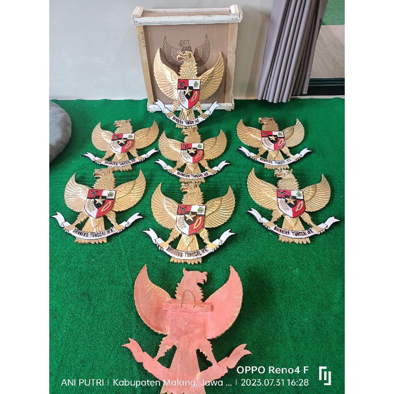 Jual garuda dinding. garuda kayu. garuda ukir kayu | Shopee Indonesia