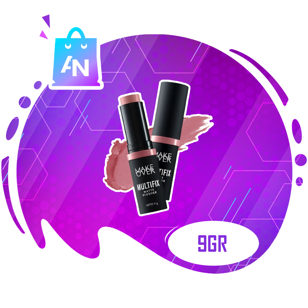 Jual MAKE OVER Multifix Matte Blusher 9 g - Blush On Stick | Shopee ...