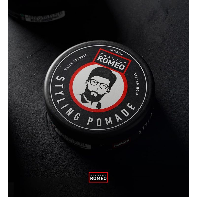 Jual Pomade rambut Shantos Romeo hair styling 75g (water based ...