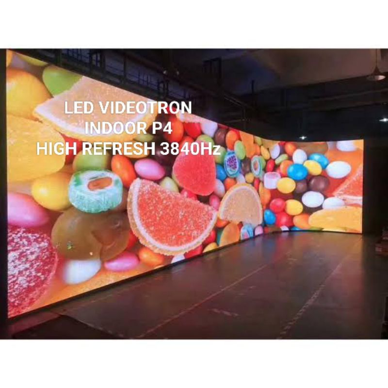 Jual LED Videotron Indoor P4 High Refresh 3840Hz | Shopee Indonesia