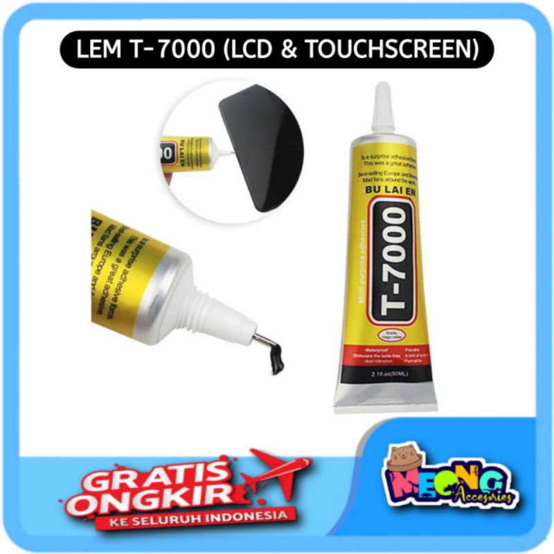 Jual LEM TOUCHSCREEN T7000 15ML CAIRAN HITAM - LEM CASING HP LEM LCD KUAT | Shopee Indonesia
