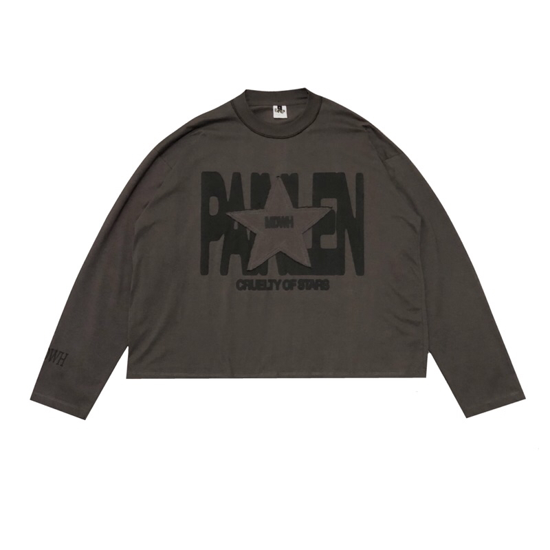 Jual PAINLEN - Longsleeve boxy stars around | Shopee Indonesia