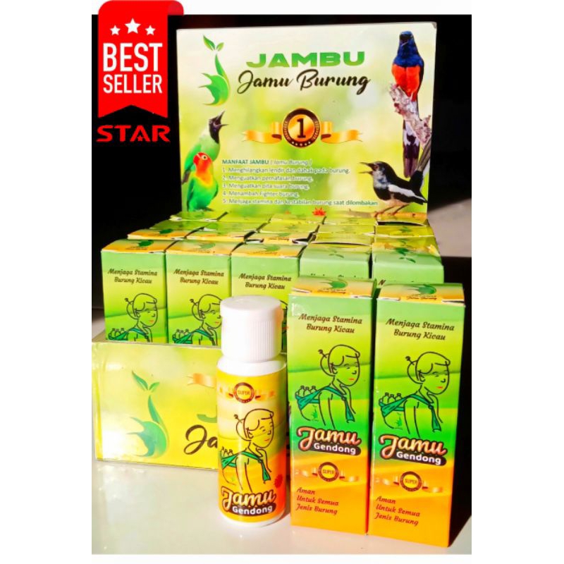 Jual JAMU BURUNG, JAMU GENDONG HERBAL100% , VITAMIN BURUNG (COD ...