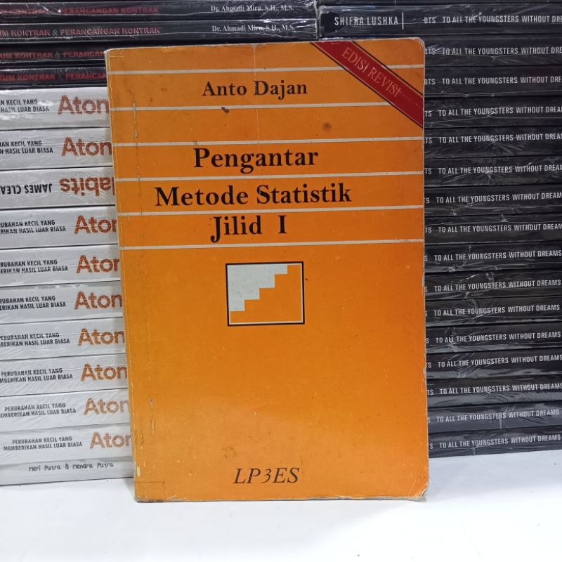 Jual Buku Pengantar Metode Statistik Jilid 1 Edisi Revisi - Anto Dajan ...