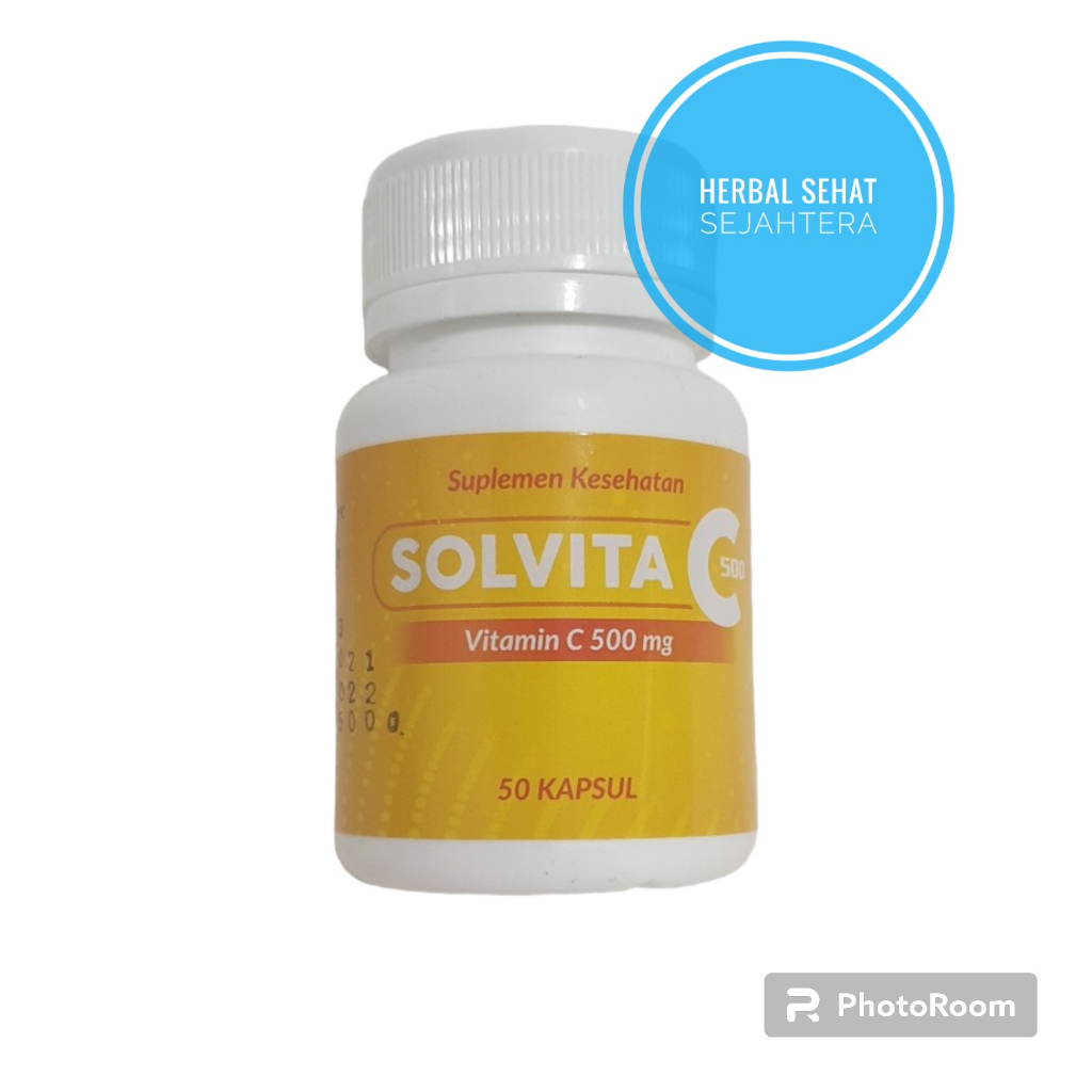 Jual SOLVITA C 500 BOTOL isi 50 KAPSUL Solvita C500 - memenuhi ...
