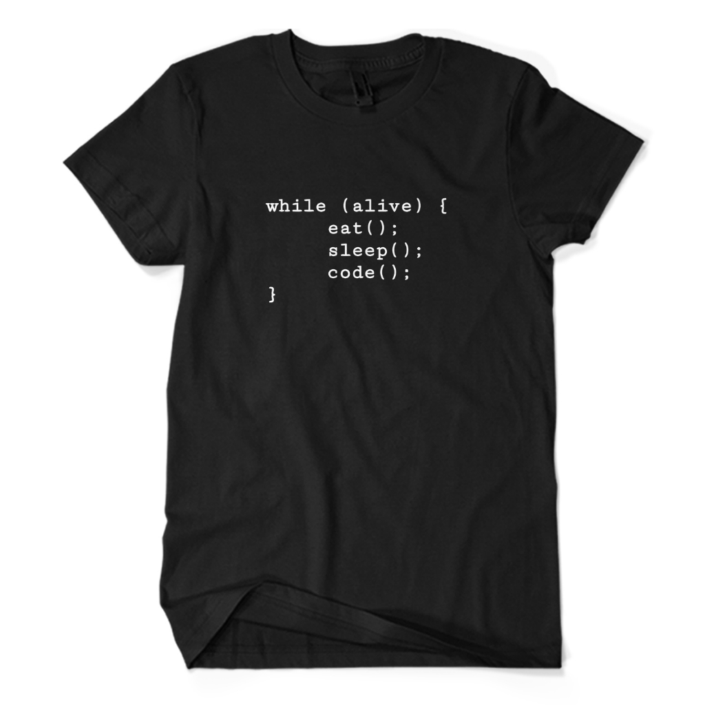 Jual Kaos Distro Premium EAT SLEEP CODE CODING - Baju Hobi Profesi Programmer Programming Unisex ...