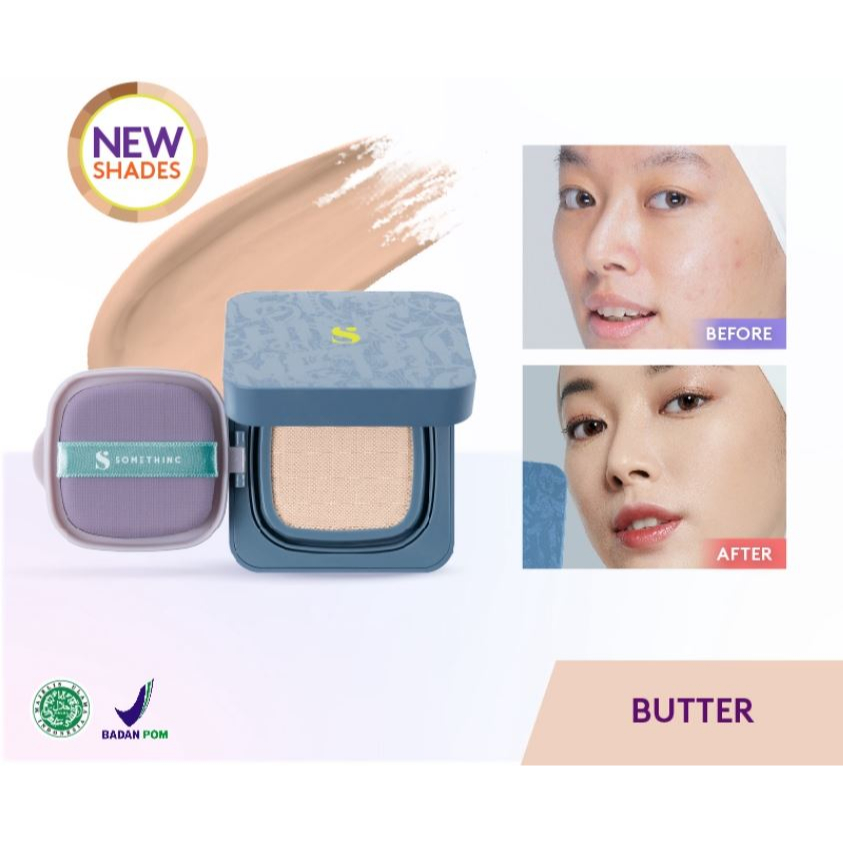 Jual SOMETHINC HOOMAN Breathable UV Cushion Cover SPF 35 PA++++ Something Cushion Matte Finish ...