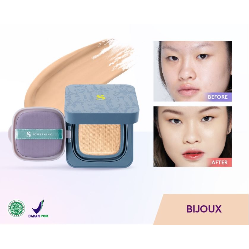 Jual SOMETHINC HOOMAN Breathable UV Cushion Cover SPF 35 PA ...