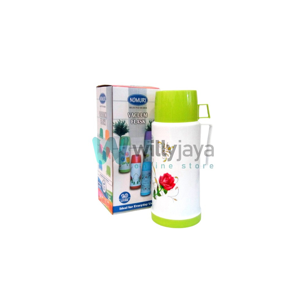 Jual Thermos Air 1 Liter/Vacuum Flask Motif/Tempat Penyimpanan Air ...