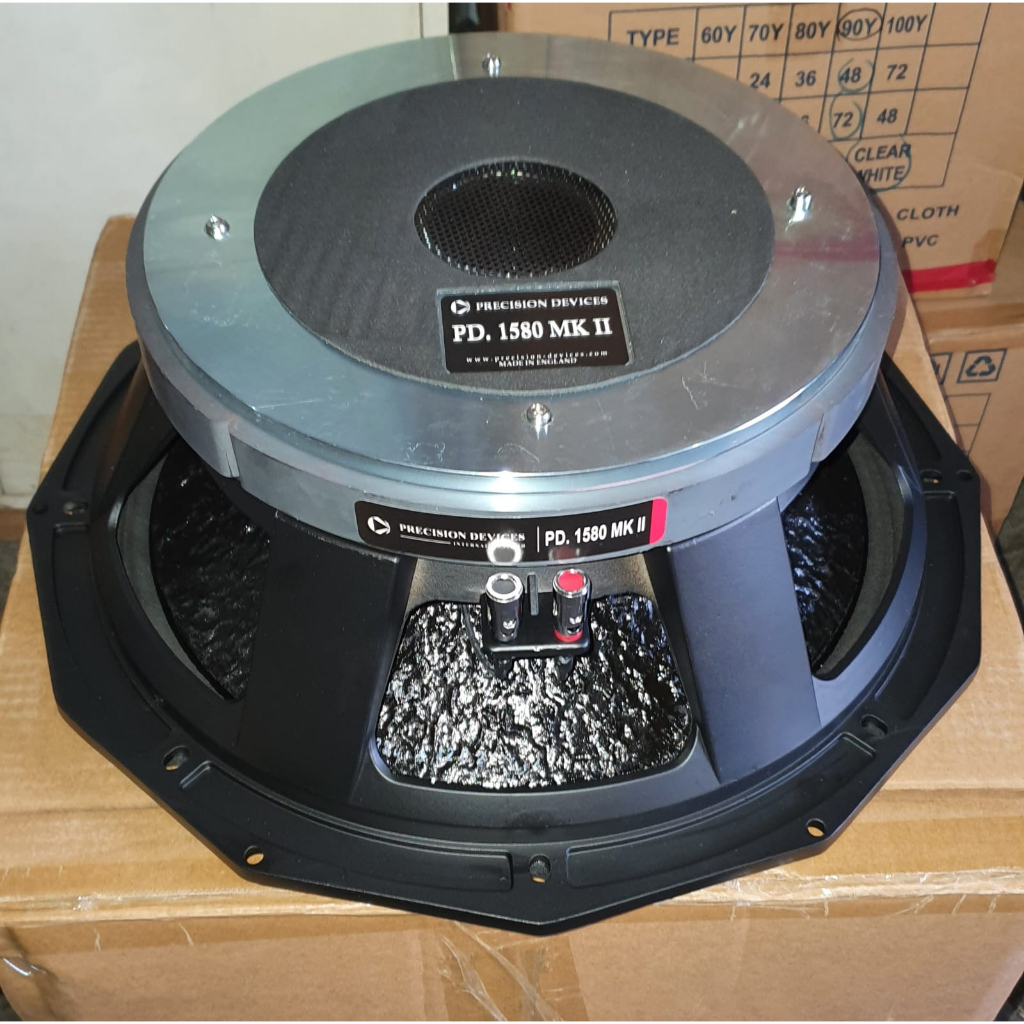 Jual SPEAKER COMPONENT PD 1580MKII PRECISION DEVICES SUBWOOFER 15 INCH PD15 | Shopee Indonesia