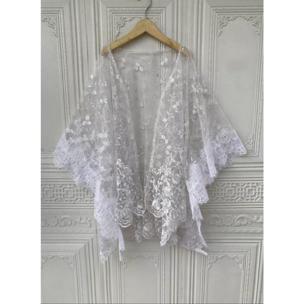 Jual CARDIGAN BROKAT OUTER KEBAYA BROKAT | Shopee Indonesia